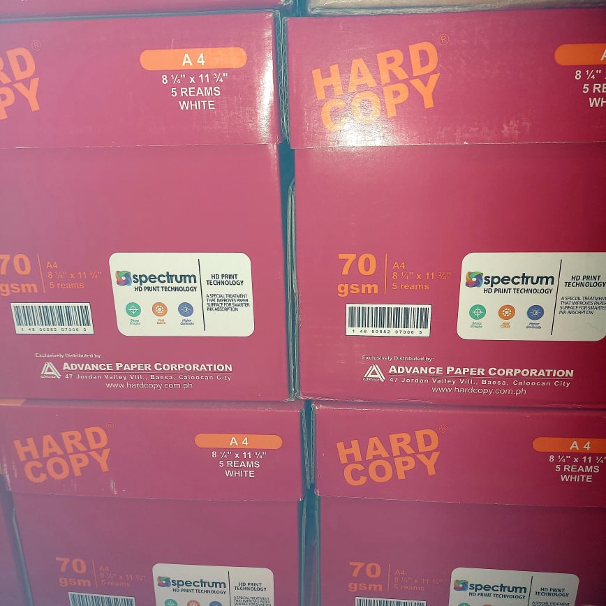 Advance Paper Products (bond paper) | Shopee Philippines