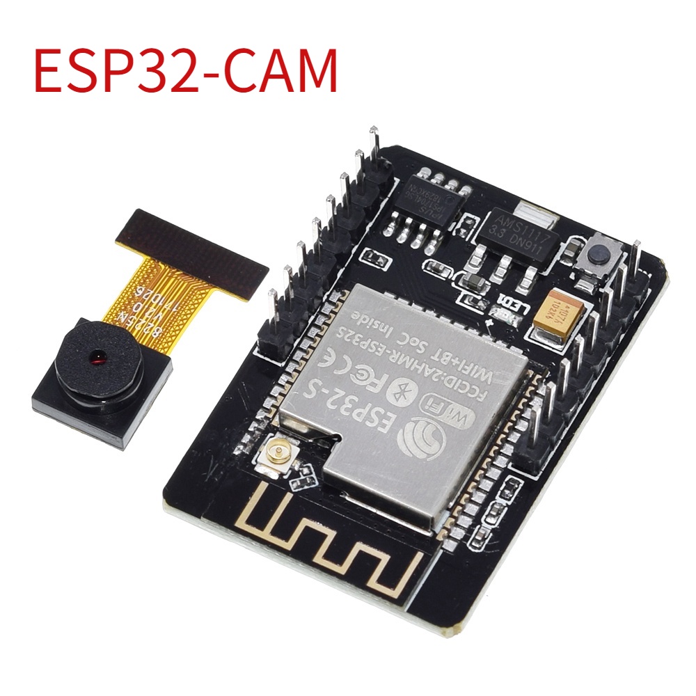 ESP32-CAM-MB WIFI ESP32 CAM Bluetooth Development Board with OV2640 Camera MICRO USB to Serial ...