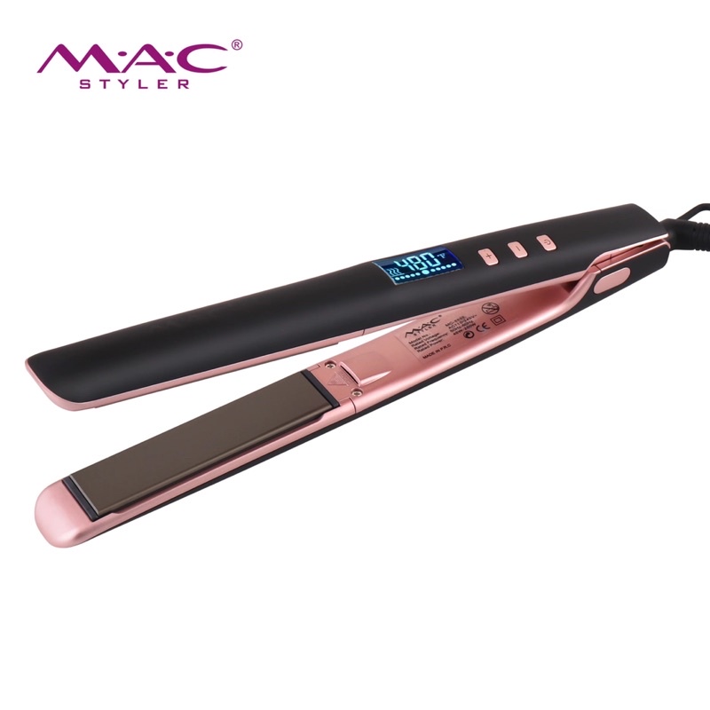 MAC IRON 5532 TITANIUM FLAT HAIR IRON W/ 1 YEAR WARRANTY | Shopee ...