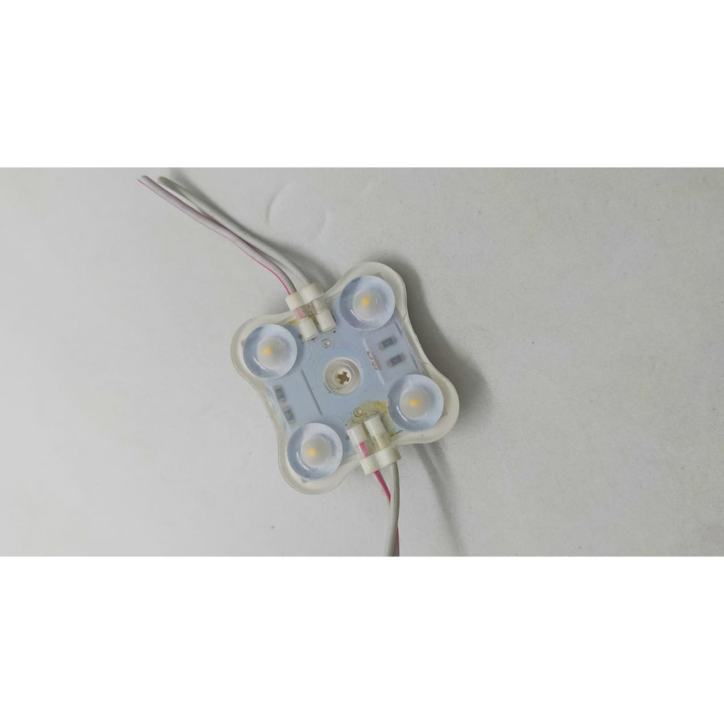 4 LED Module FRAME Warm White Light 12V (High Quality) | Shopee Philippines