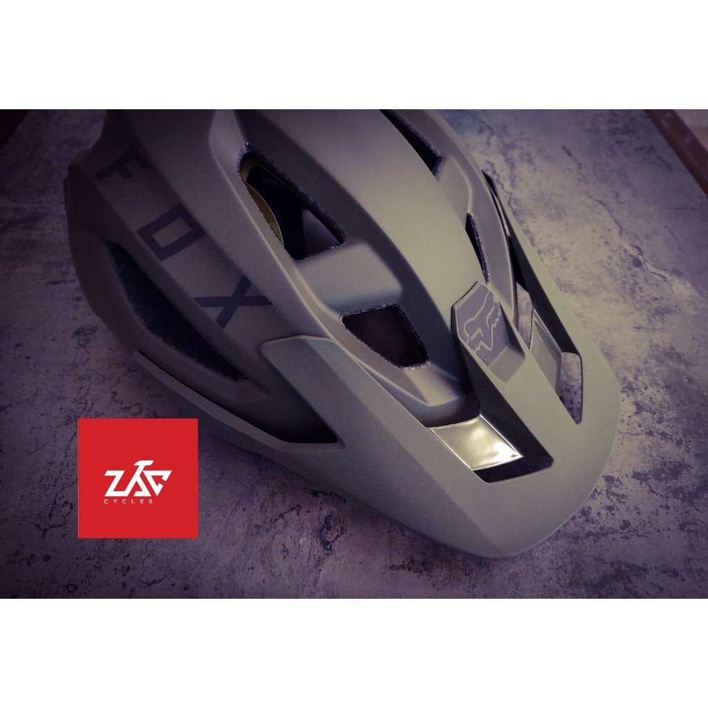 Fox Racing Speedframe MIPS Helmet - Olive Green, Medium (56 - 58cm ...