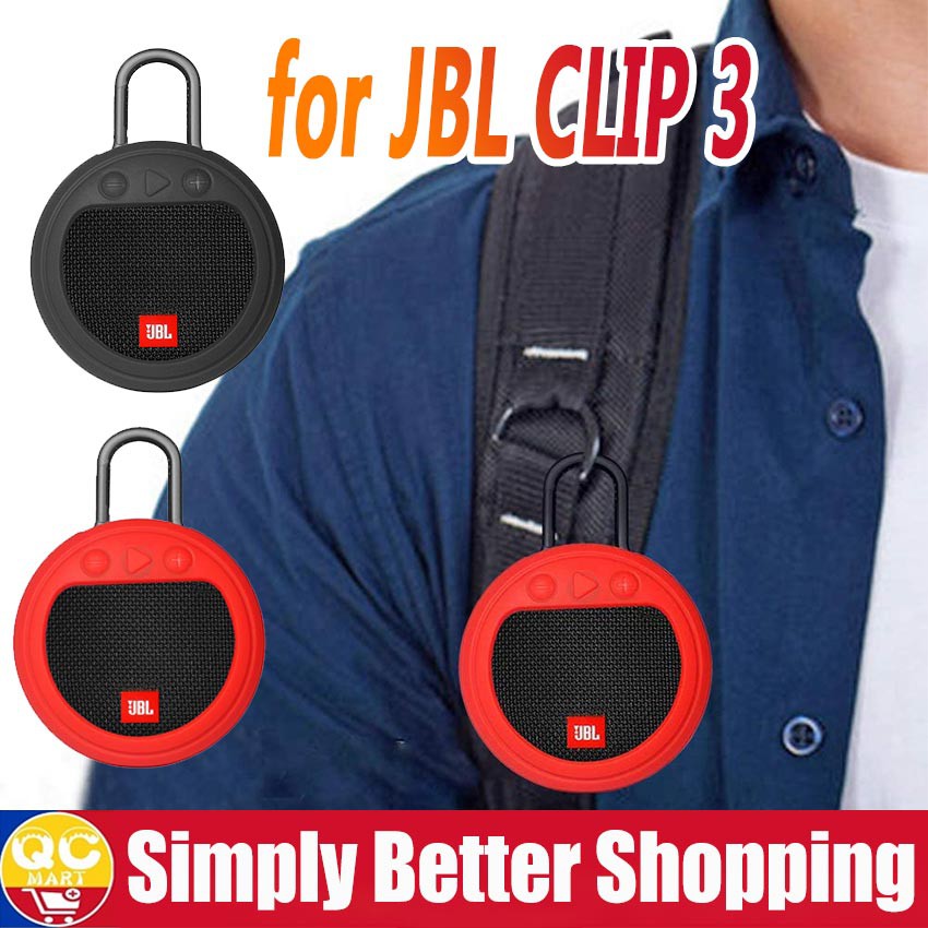 Soft Silicone Case Protective Cover Shell Skin for JBL Clip 3 Bluetooth ...