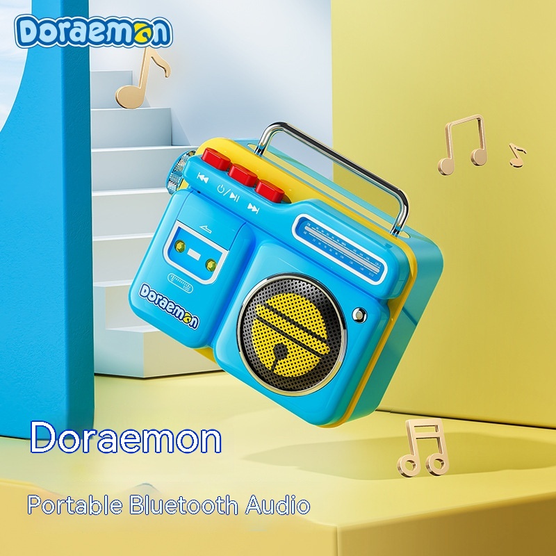 Doraemon Bluetooth Speaker Outdoor Compact Portable Diagonal Hanging ...