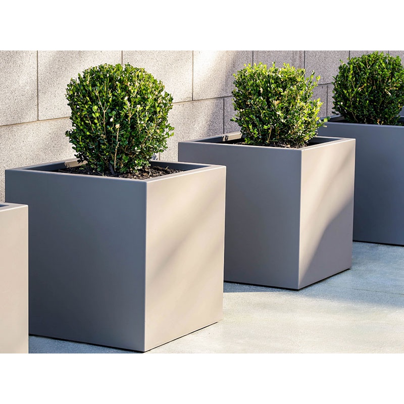 Large Square Pots (4inches height) for Plants, Succulents | Shopee ...