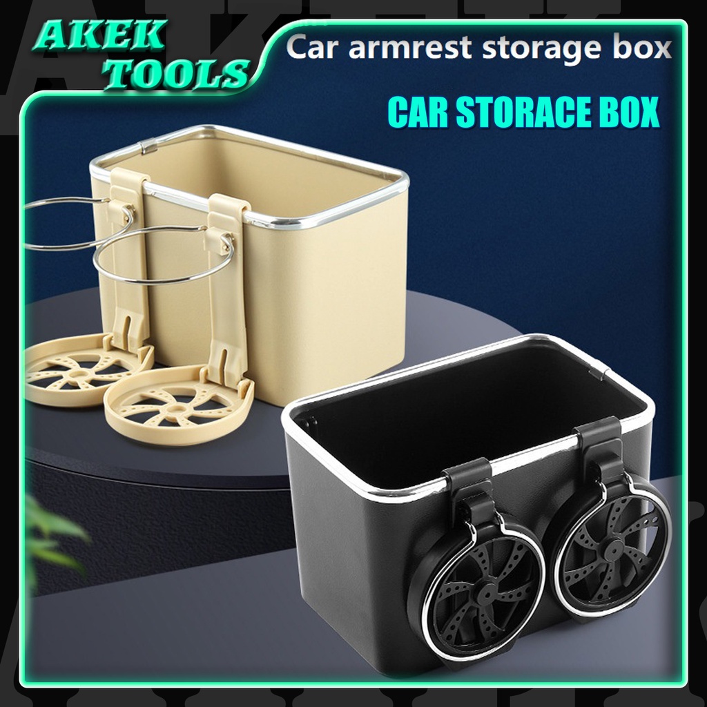Car Storage Box BoxMultifunction Car Armrest Car Paper Storage Storage ...