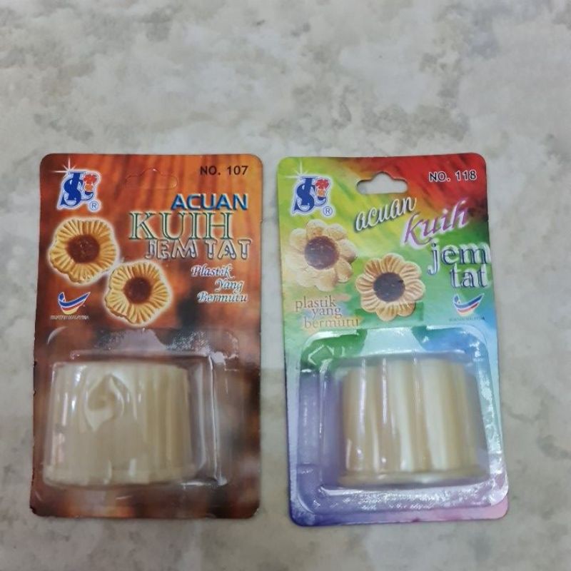 Mold Reference Kuih Jem Tat no. 107 118 120 Quality Plastic Nastar ...