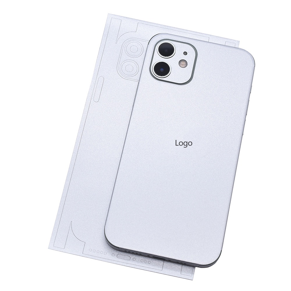 [Silver Color ] Decor Anti-Scratch Wrap Skin Sticker for iPhone 6 6s 7 ...