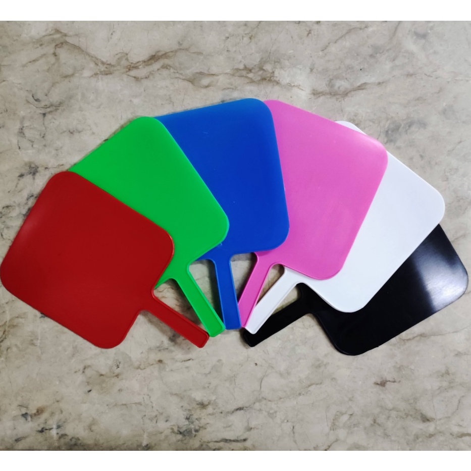 500 Pcs Plastic Pamaypay 8.5 each! WHOLESALE , plastic fan with handle ...