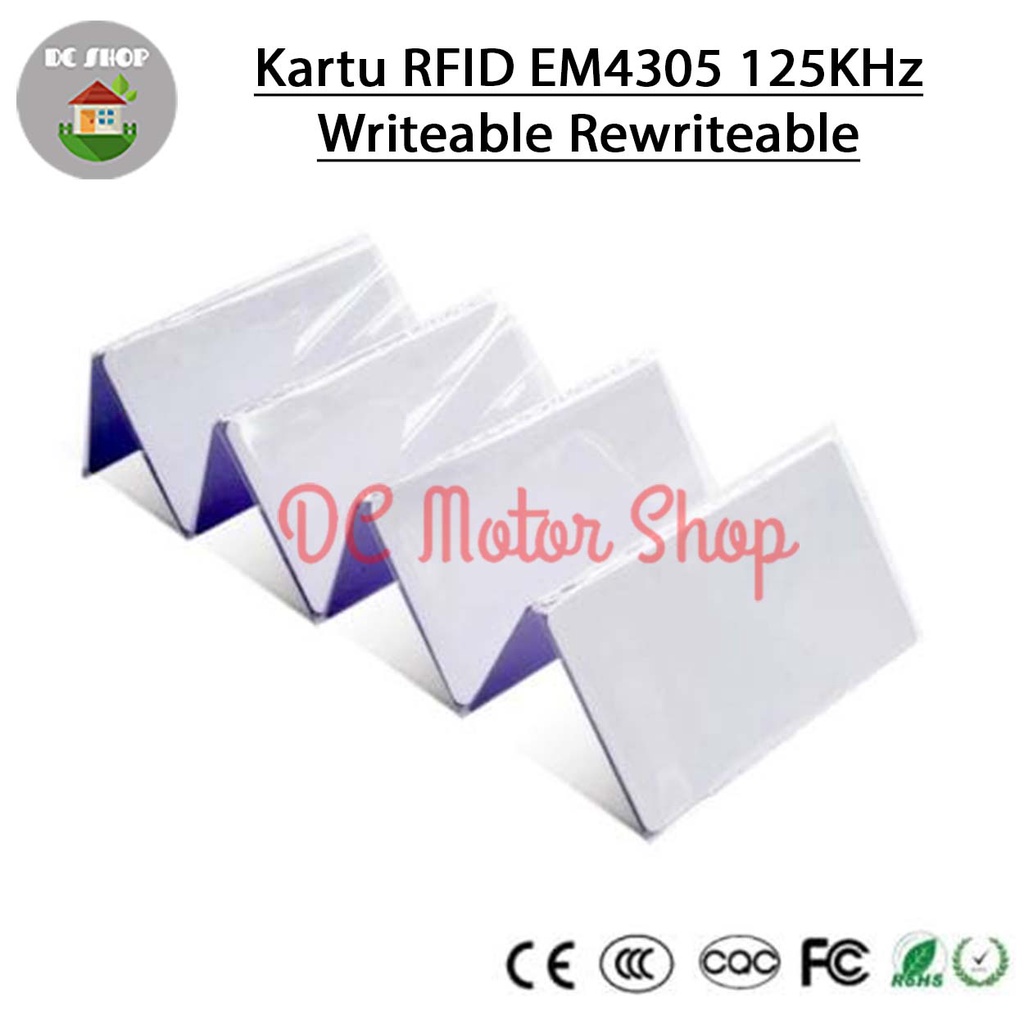 Em4305 125KHz Writeable Rewriteable RFID Card | Shopee Philippines