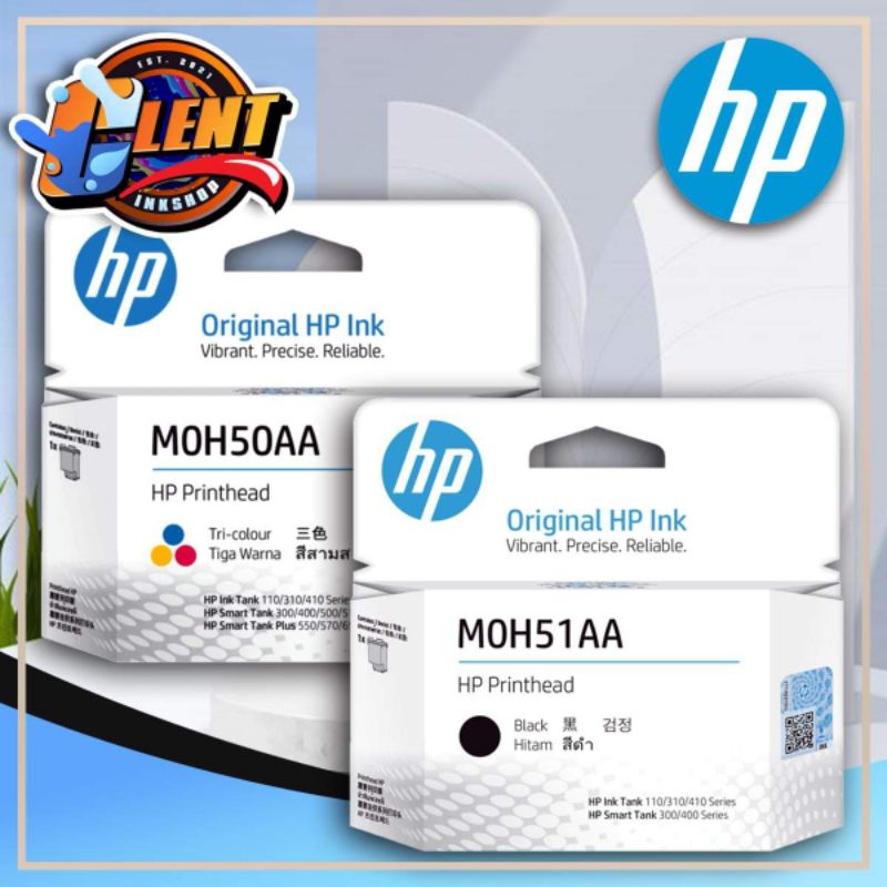 Genuin Hp Printhead MOH511AA-black/MOH50AA-colored | Shopee Philippines