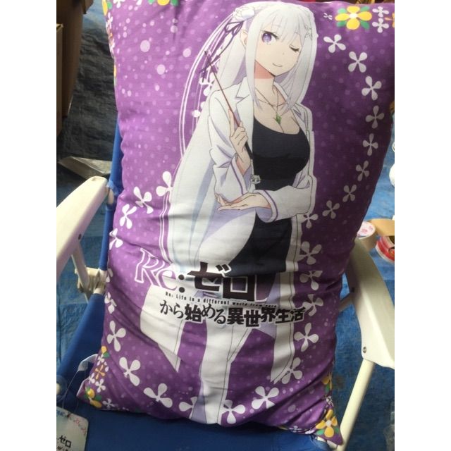 ReZero Emilia Anime Dakimakura Body Pillow Cover 22205, 46% OFF