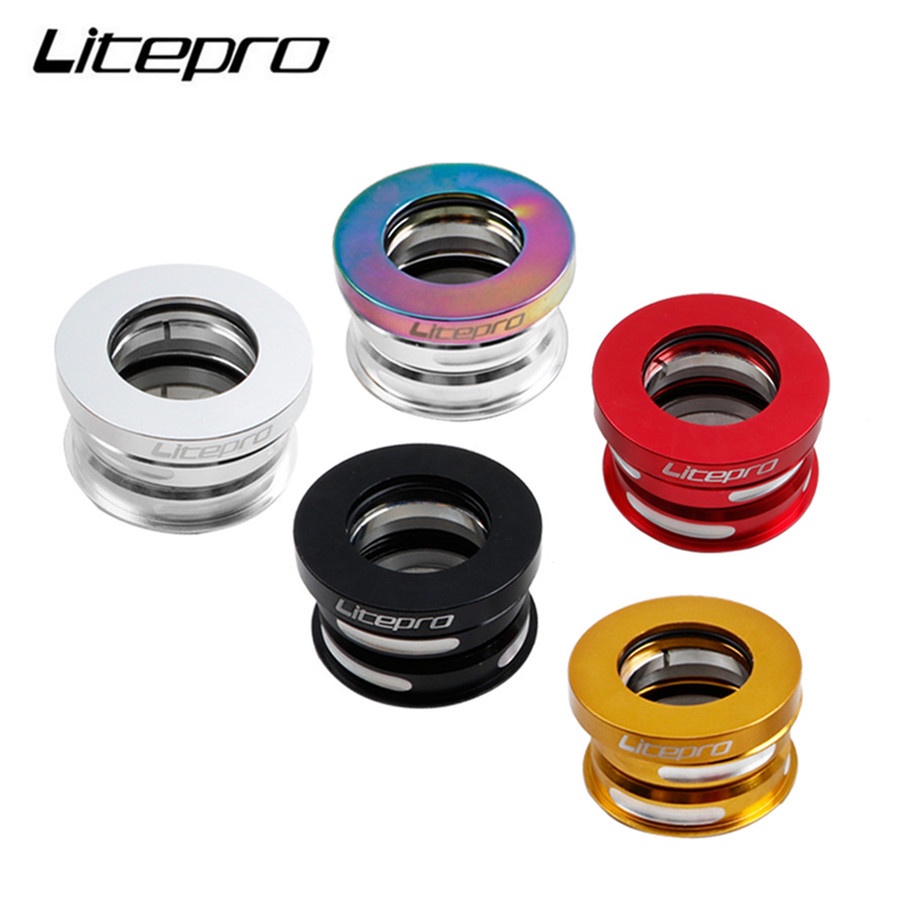 Litepro Bicycle Aluminum Alloy Sealed Bearing Headset 44MM Head Set ...