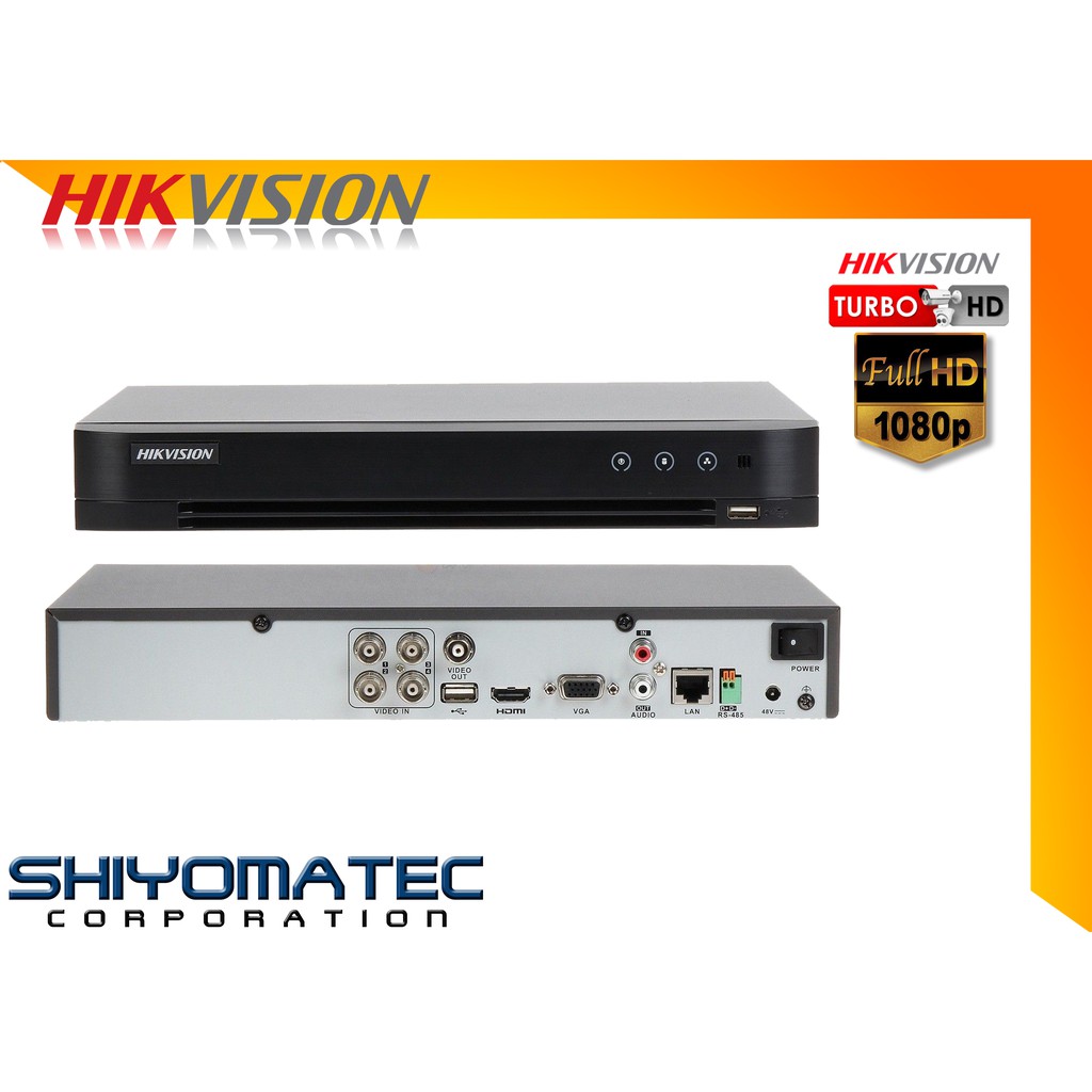 HIKVISION 4CH DVR ONLY DS-7204HGHI-M1 | Shopee Philippines