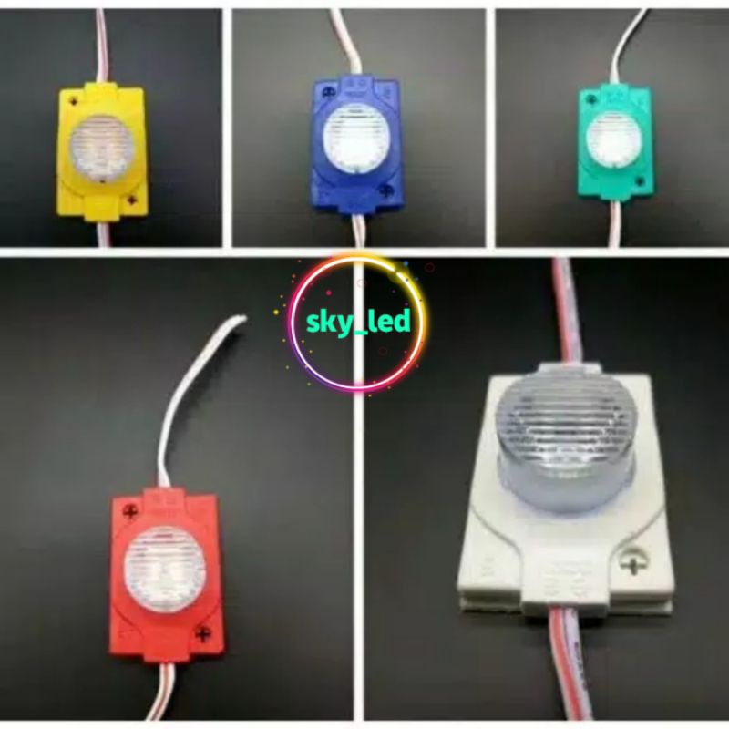 MATA Led LIGHT MODULE 1 EYE 12VOLT and 24VOLT 1.5 WATT WATERPROOF 1 EYE ...