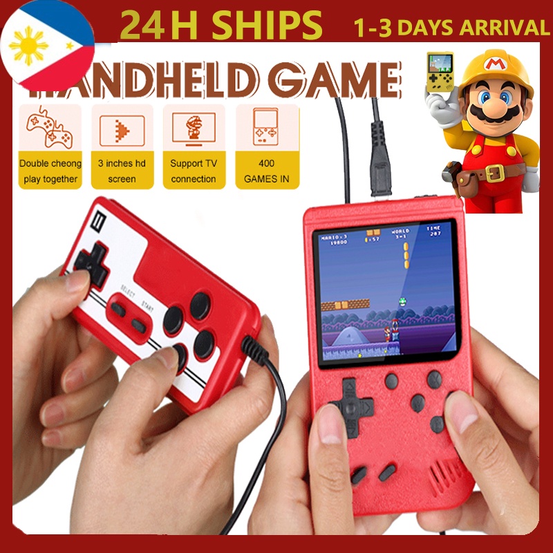 Gameboy 400 in 1 Handheld Advance Games Gamepad Double Game Console ...