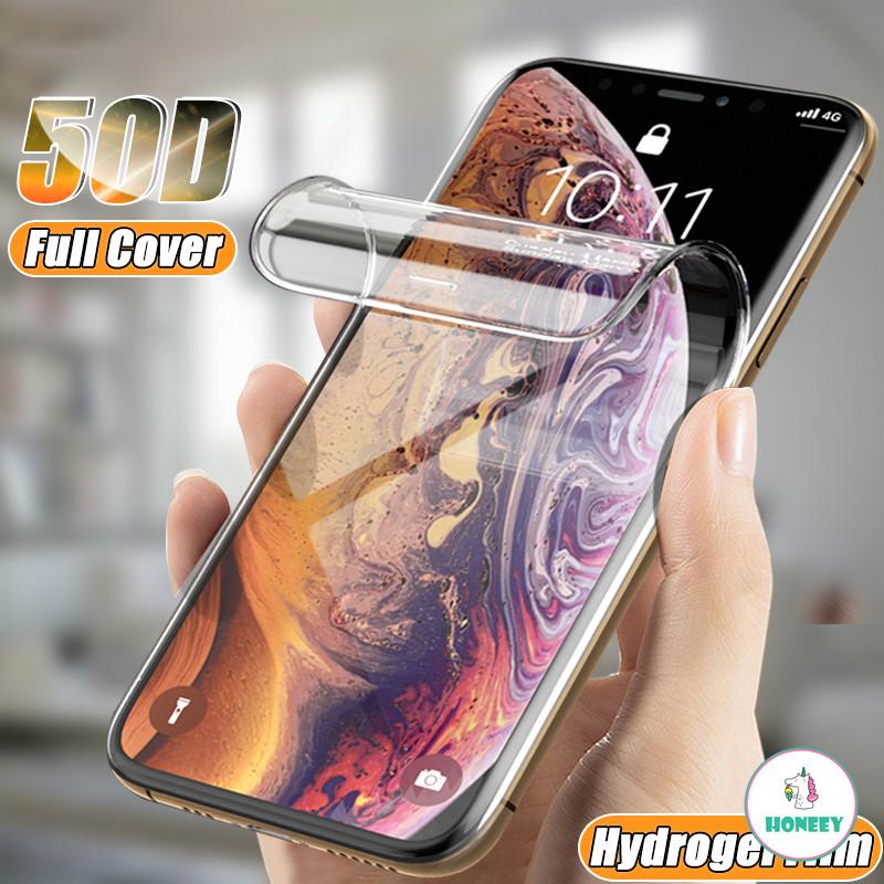 Hydrogel Film Screen Protector for IPhone 14 12 11 Pro X XS Max XR 6s 8 ...