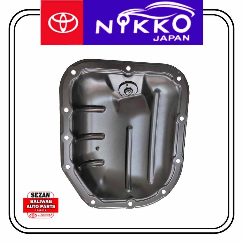 NIKKO JAPAN TOYOTA YARIS VIOS 2007-2016 OIL PAN 12102-21010 | Shopee ...