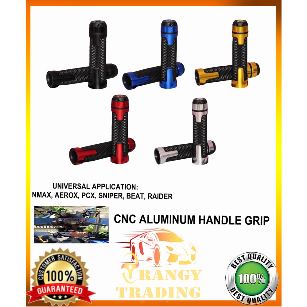 CNC Aluminum Handle Grip for NMax, Aerox, PCX, Sniper, Beat & Raider ...