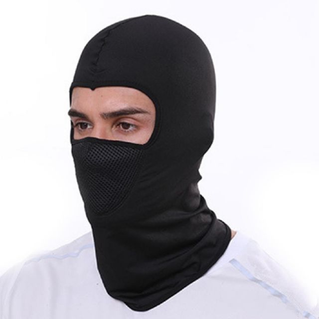 Unisex Thermal Synthetic Silk Ultra Thin Ski Cs Face Mask Hood Helmet ...