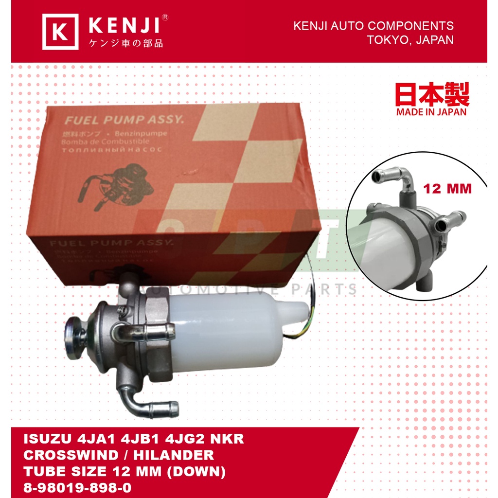 Fuel Pump Assembly 12mm tube for ISUZU 4JA1 4JB1 4JG2 NKR Crosswind ...