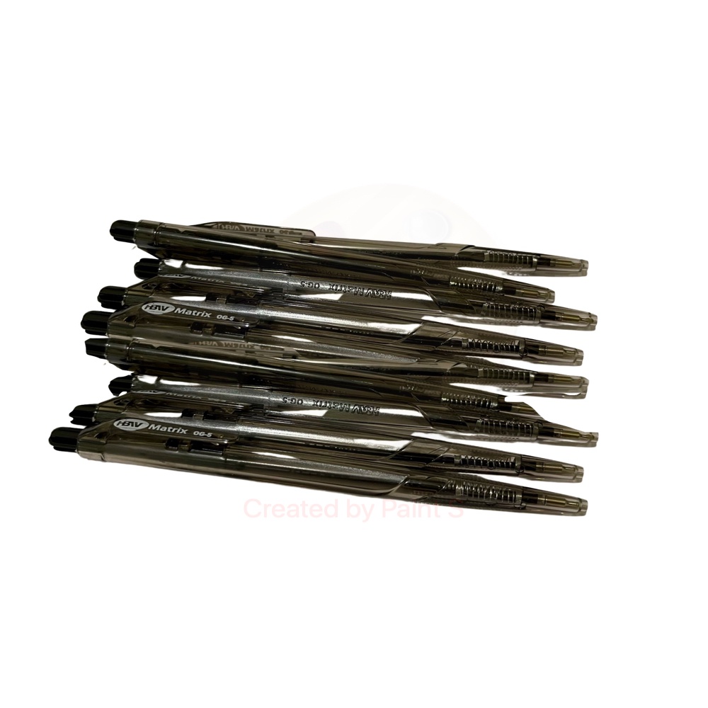 Ballpen HBW Matrix retractable OG-5 ballpen Oil Gel Pen Sold by 5pcs ...