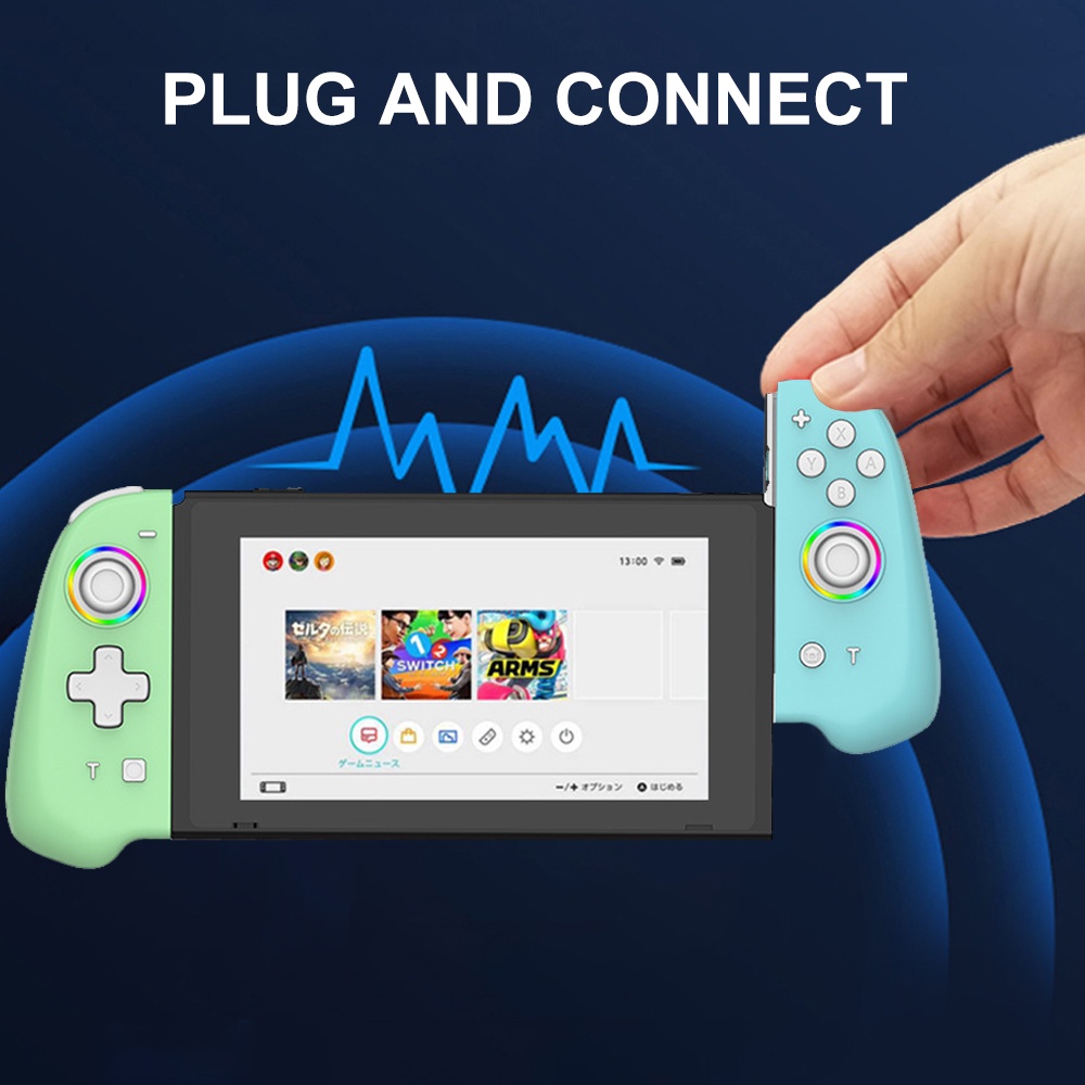 Wireless Joypad Controller For Joy con Nintendo Switch(L/R) for Switch Lite/OLED Joysticks With ...