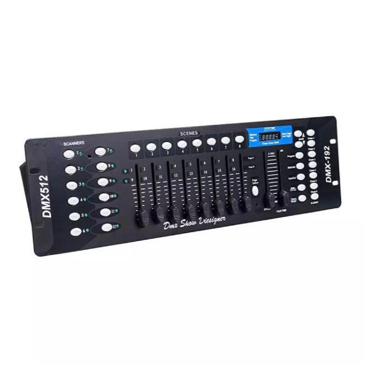 DMX512 Controller 192 Channels Console for stage partyLight | Shopee ...