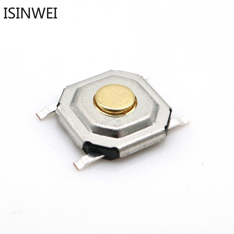 100PCS 4*4*1.5 Momentary Type Tactile Push Button Switch 4Pin SMD ...