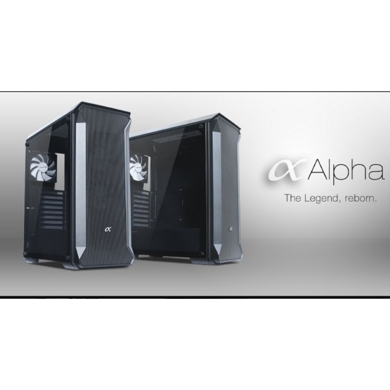 Tecware Alpha TG ATX Mid- tower Casing (with 3x 120mm fans) | Shopee ...