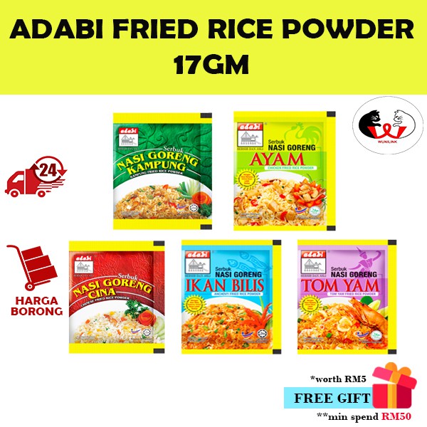 Adabi Perencah Fried Rice Powder/Fried Rice Powder [17G] (Kampung ...