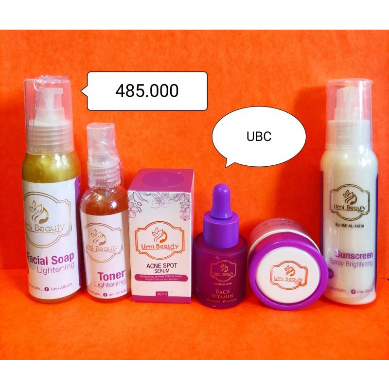 Ubc BPOM RI Express Package by umi beauty care umi alfatih set Complete ...