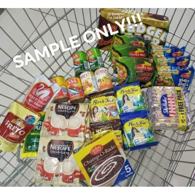 GROCERY Bundles (500, 750 and 1,000) | Shopee Philippines