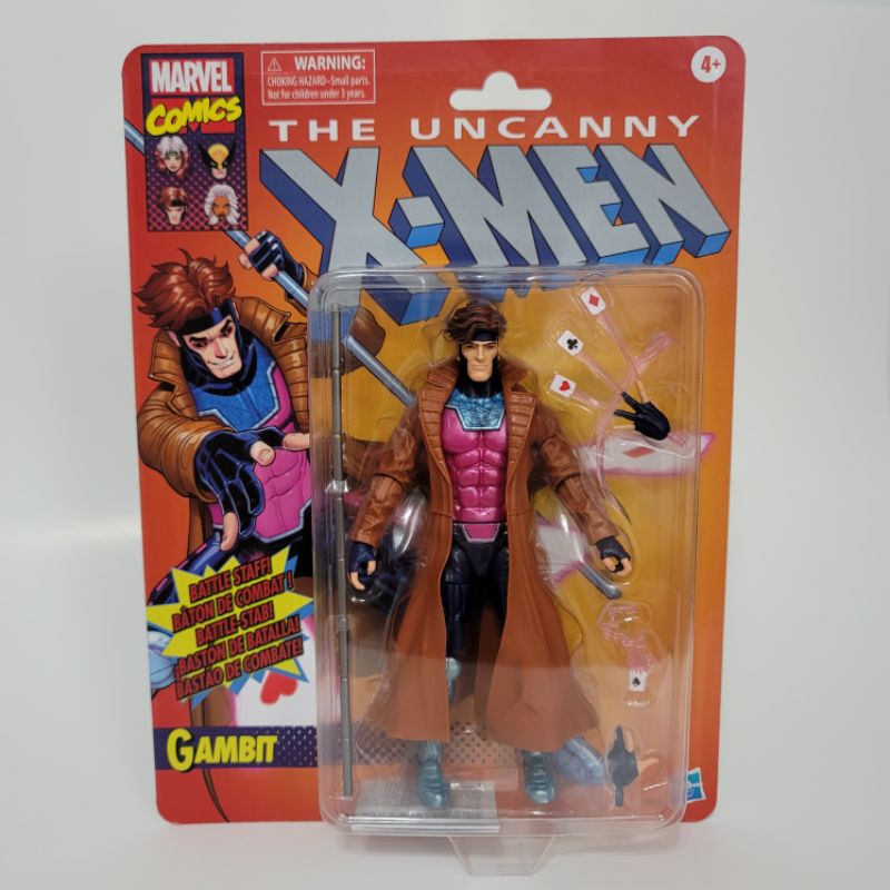 GAMBIT X-Men Retro Marvel Legends | Shopee Philippines
