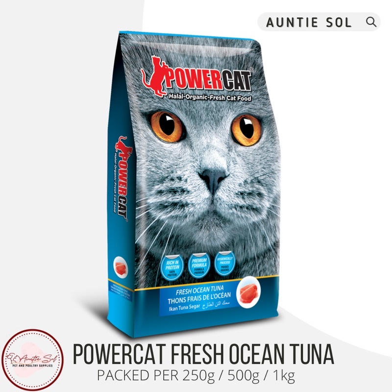 Powercat Cat Food Fresh Ocean Tuna Flavor packed | Shopee Philippines