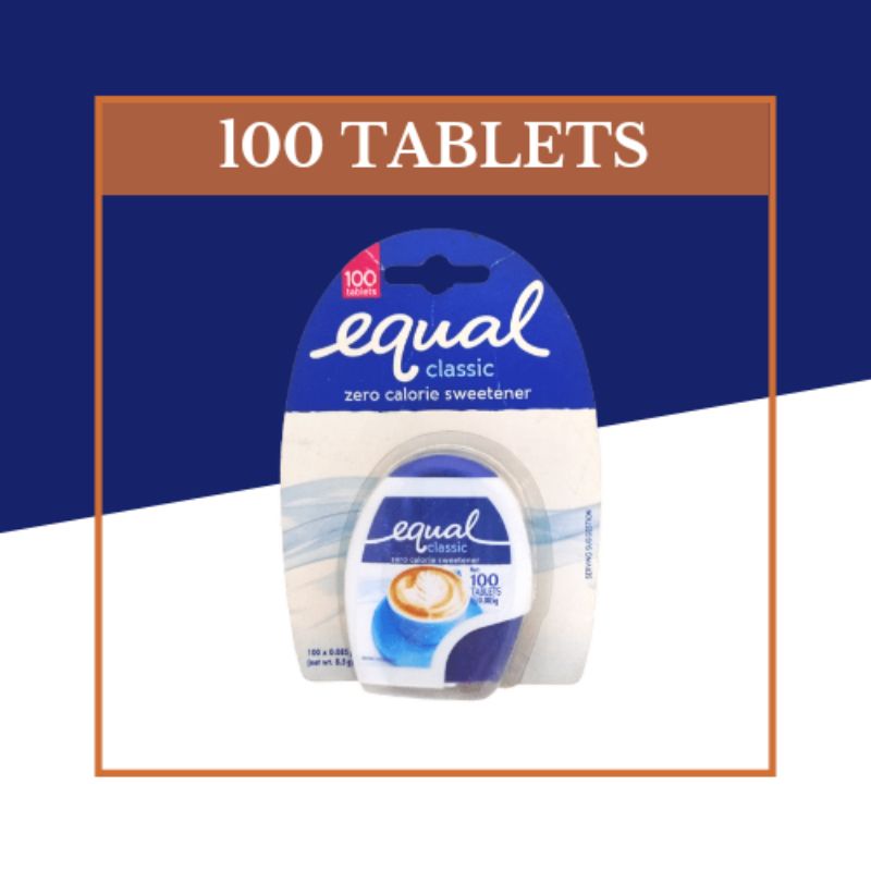 Equal Classic 100 Tablets | Shopee Philippines