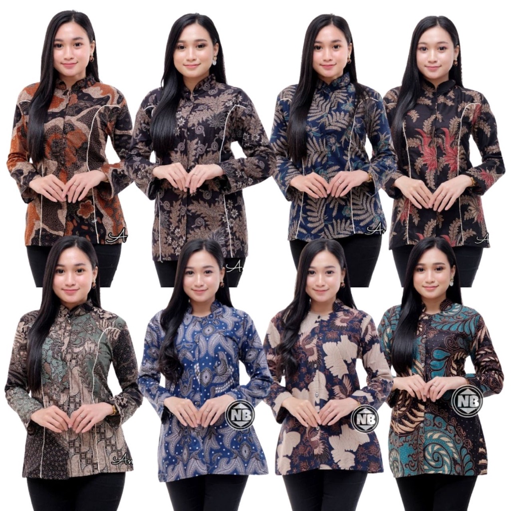 Top BATIK Uniform BATIK SOLO BATIK PEKALONGAN Clothes BATIK Women BD ...