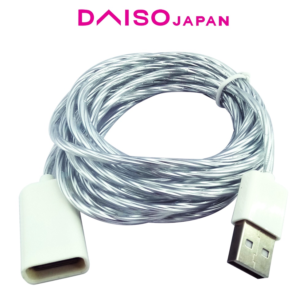 Daiso USB Extension Cord 2.5m | Shopee Philippines