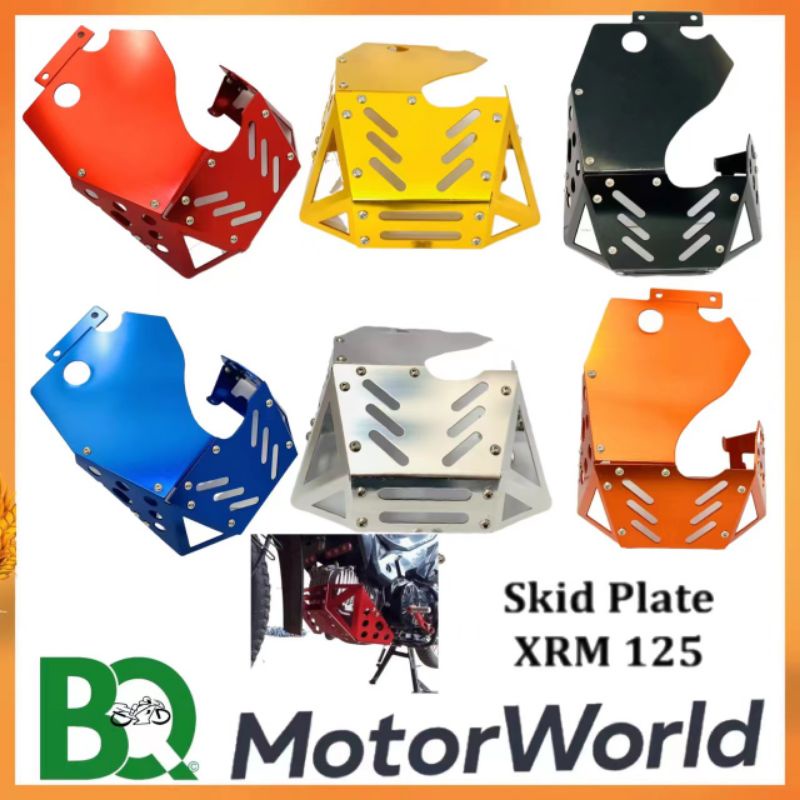 XRM 125 Skid Plate Engine Cover | Shopee Philippines
