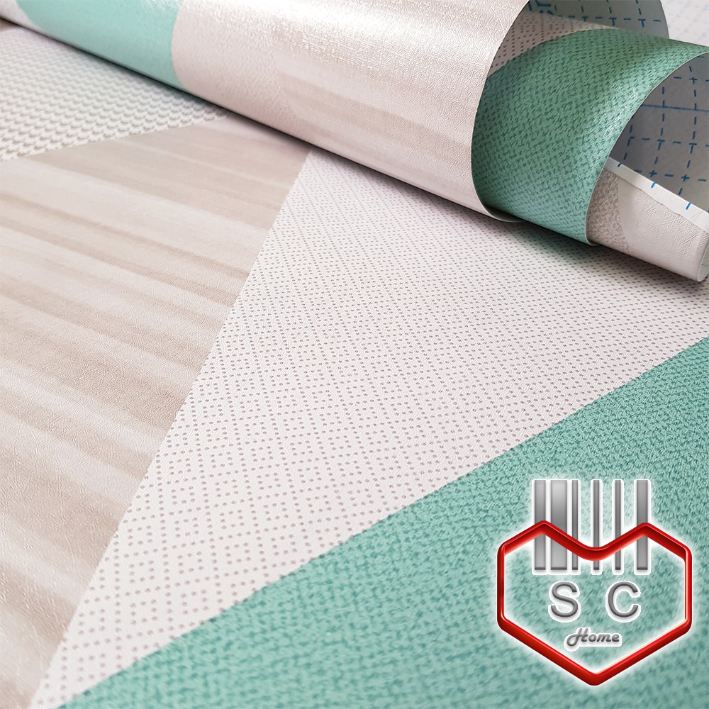 Wall paper Modern Geometric Triangle A Design 45cmX10m Self Adhesive 3D ...