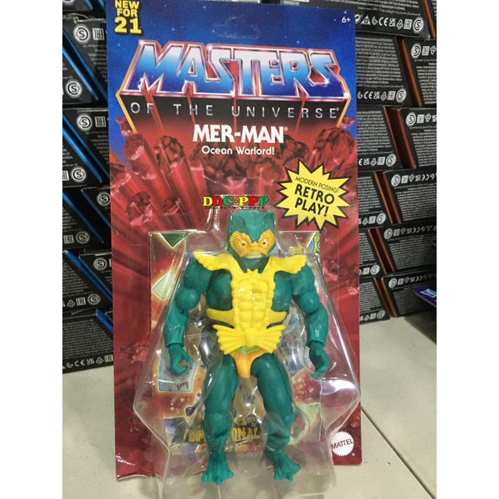 MER-MAN - MASTERS OF THE UNIVERSE ORIGINS MOTU ORIGINS ACTION FIGURE ...