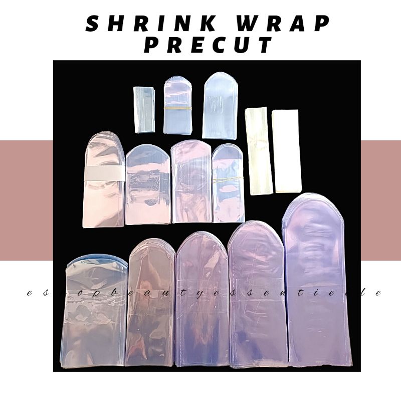 Shrink wrap_pre-cut (100pcs/bundle) | Shopee Philippines