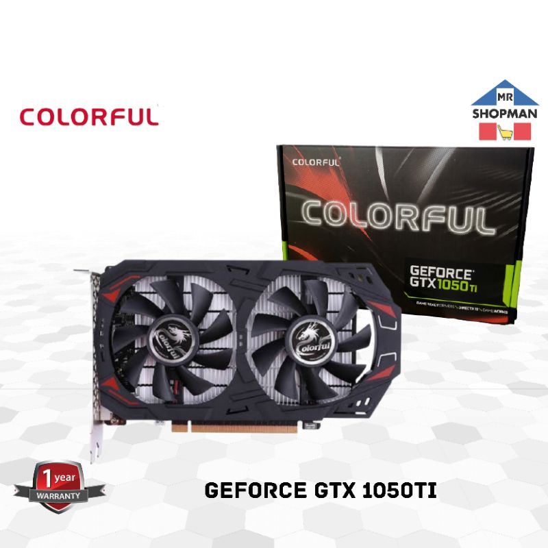 Colorful GeForce GTX 1050Ti 4Gb Video Graphics Card | Shopee Philippines