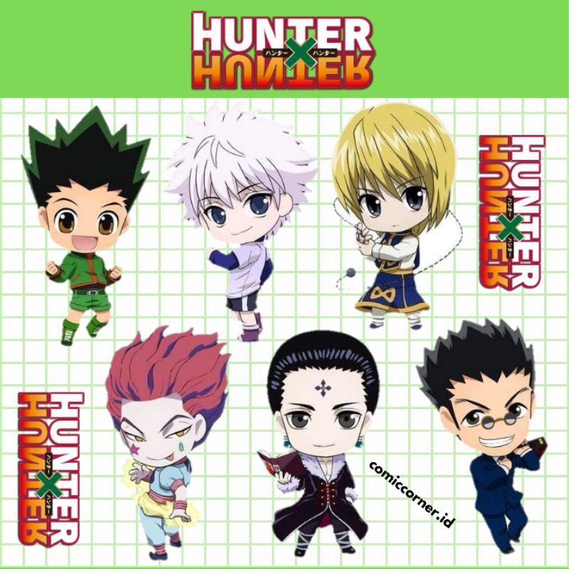Hxh sticker/sticker hunter x hunter/sticker gon/sticker killua hxh ...