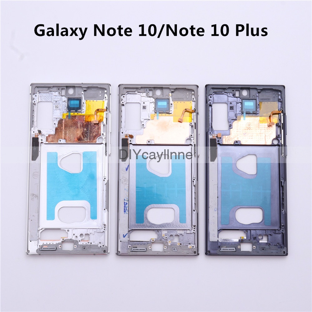 New Middle Frame for Samsung Galaxy Note 10 Plus Front Bezel Housing ...