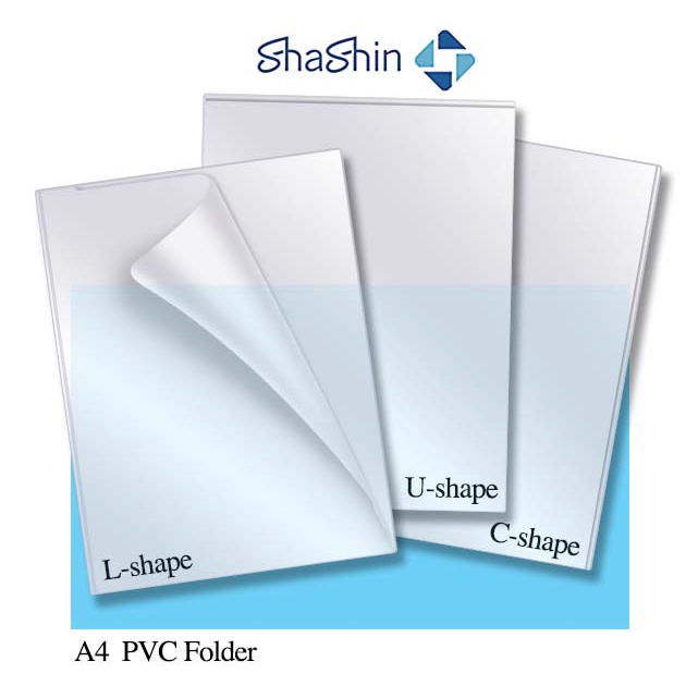 PVC Folder A4 Size (L-Shape, U-Shape, C-Shape) | Shopee Philippines