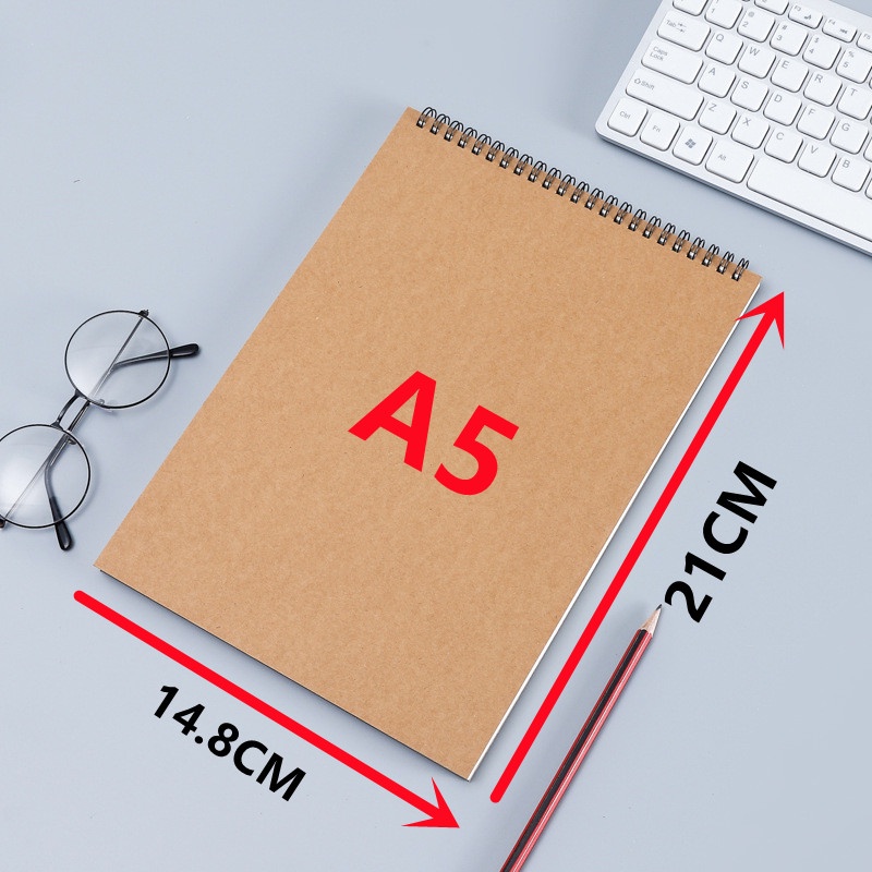 A3/A4/A5 Sketch Notebook sketchbook Thick paper Spiral Art school ...