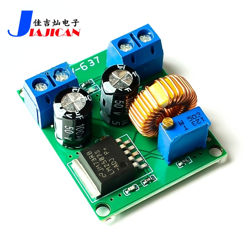 LM2587 DC Adjustable Boost Module LM2587 High-Power Regular Voltage Power Board 3V/5V/12V To 19V ...