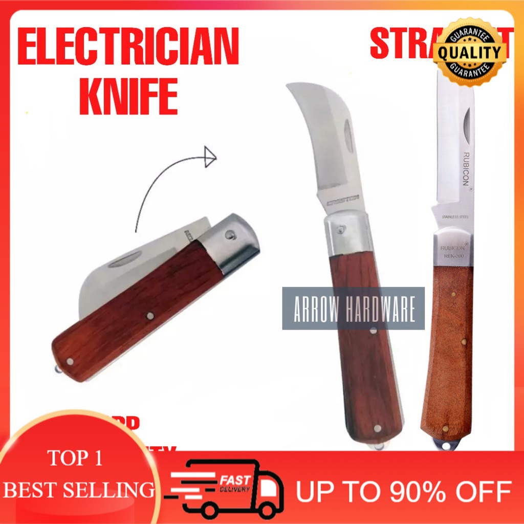 Electrician Knife Insulated Wire Cutter | Shopee Philippines