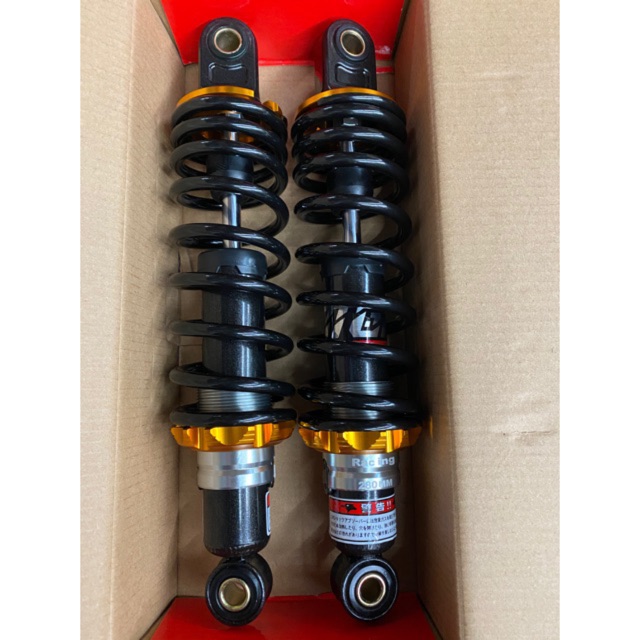 TTGR DUAL REAR SHOCK 280MM WAVE110/XRM 125/SMASH | Shopee Philippines