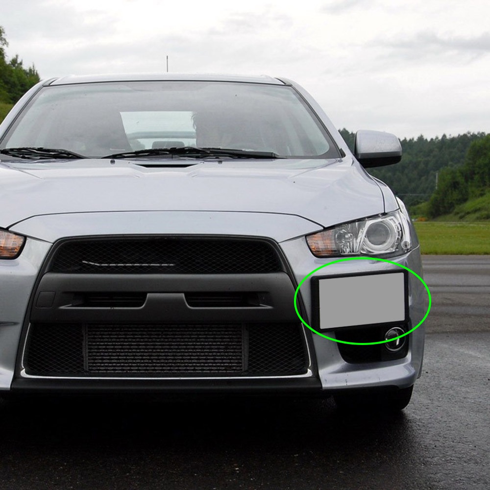 License Plate Frame Relocator Base For Mitsubishi Lancer GTS EVO X 2008 ...